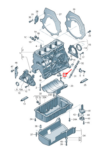 NEW VW GOLF VI 5K MK6 OIL SPRAY JET 06B103154 ORIGINAL | eBay