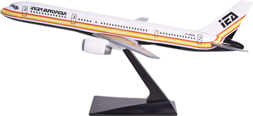 Flight Miniatures Inter European Airways B757-200 Desk Top 1/200 Model ...