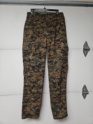 USMC Marine Corps Woodland Digital MARPAT Trousers Pants MCCUU Medium ...