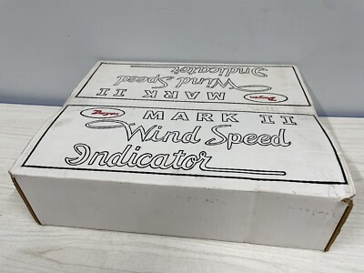 Vintage Dwyer Mark II Wind Speed Indicator -Brand New- Please See Pics ...