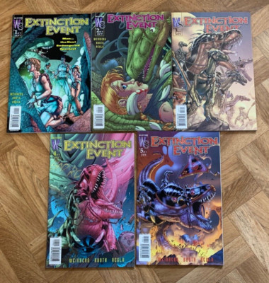 EXTINCTION EVENT 1-5 COMPLETE SET WILDSTORM COMICS VERY FINE/NEAR MINT ...