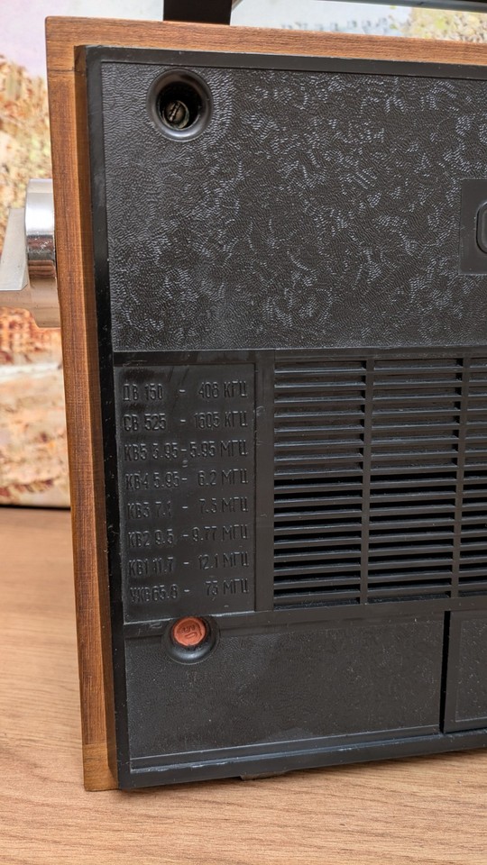 Rare transistor Soviet radio OCEAN-205 (1970s, USSR) with FM | eBay