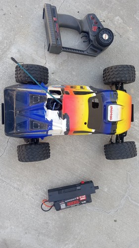 Traxxas 2.5 Nitro Rustler 2wd 1/10 Scale Rc Buggy | eBay