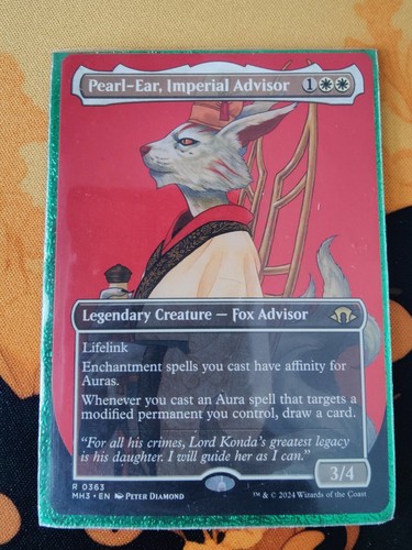 MTG Commander Deck - Pearl-Ear, Imperial Advisor - Mono White ...