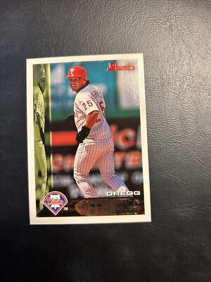 Cpp 1995 Bowman #315 Greg Jeffries Philadelphia Phillies | eBay