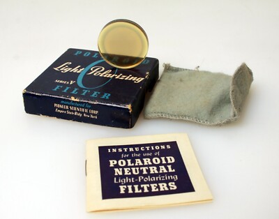 Vintage Polaroid Series V Polarizing Filter w/ Box | eBay