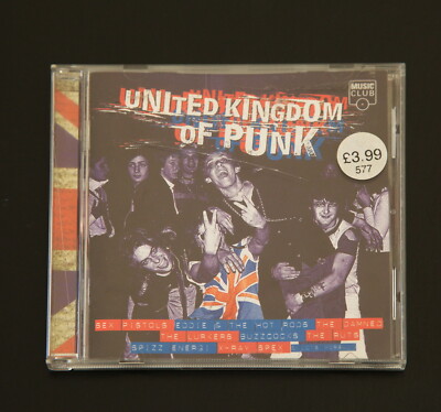 United Kingdom Of Punk – Compilation Audio CD Music Club ‎50037 US 1997 ...