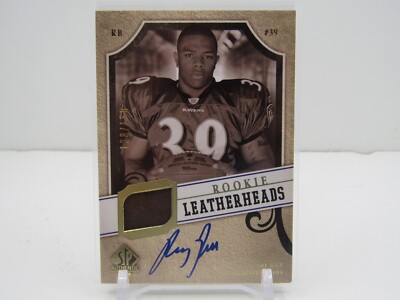 RAY RICE 2008 SP AUTHENTIC ROOKIE PATCH AUTOGRAPH! RC! #128/150! | eBay
