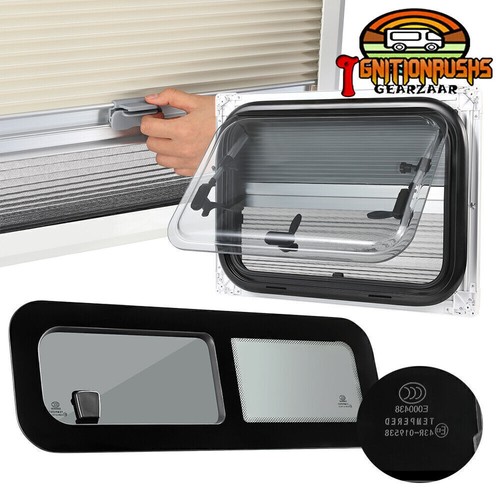 Camper Van Motorhome Cassette Windows Hinged & Sliding Conversion ...