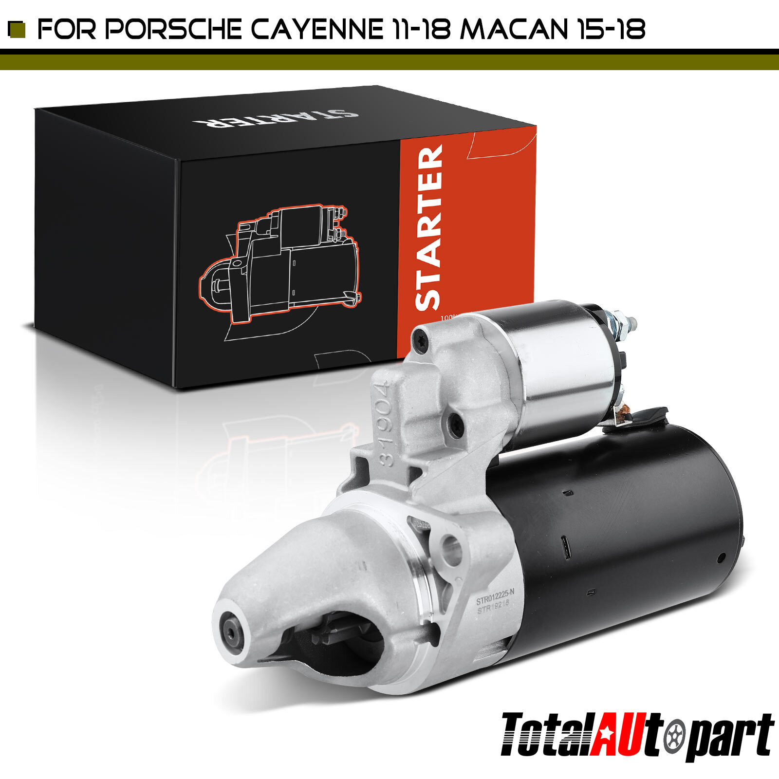 New Starter Motor for Porsche Cayenne 2011-2018 Macan 15-18 1.8KW 12V ...