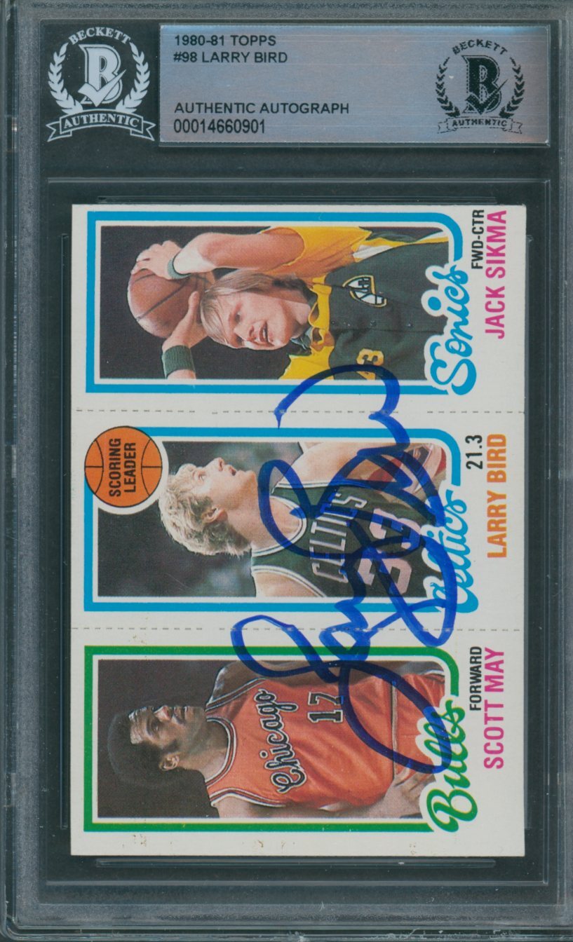 Larry Bird | Autographed Baketball Memorabilia & NBA Merchandise