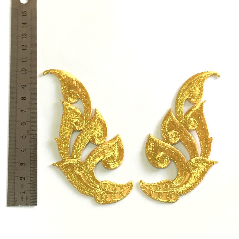 Celtic Knot Stencil Lace Applique Embroidered Iron On Patches Trinity ...