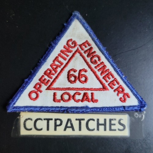 OPERATING ENGINEERS 66 LOCAL PATCH | eBay