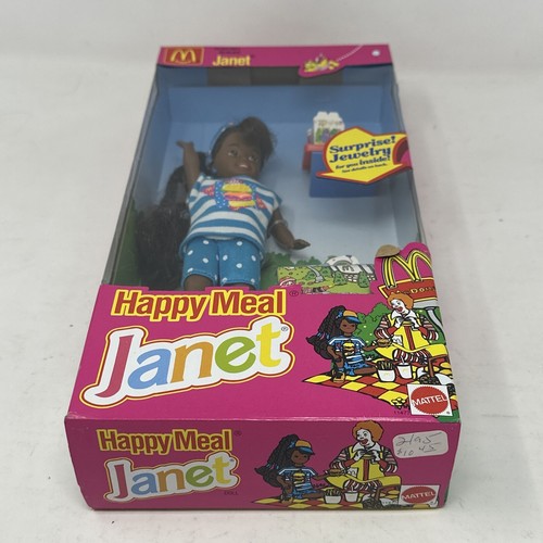Happy Meal Janet Barbie Doll 1993 Mattel 11477 NRFB for sale online | eBay