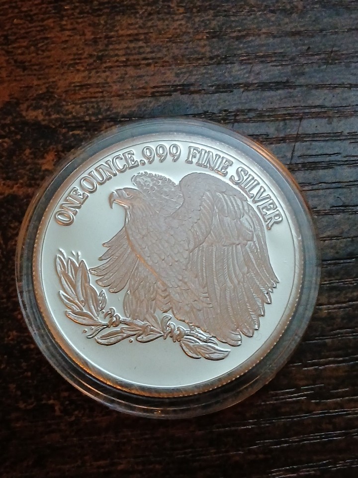 1oz 999 Proof Silver American Labor Movement Vintage John L. Lewis Very ...