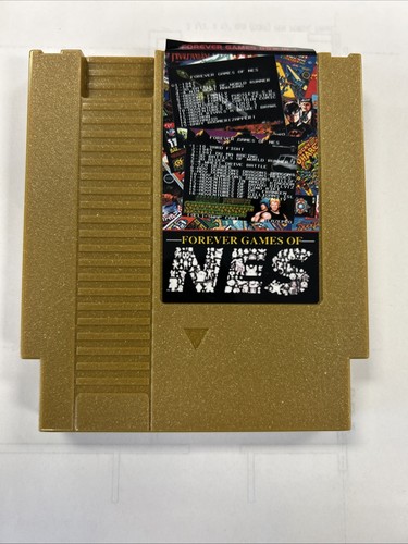 852 In One Forever Duo NES Games For Nintendo Gold Cartridge | eBay