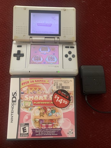 NTR-001 ORIGINAL Nintendo DS fat Handheld system console Silver Works ...