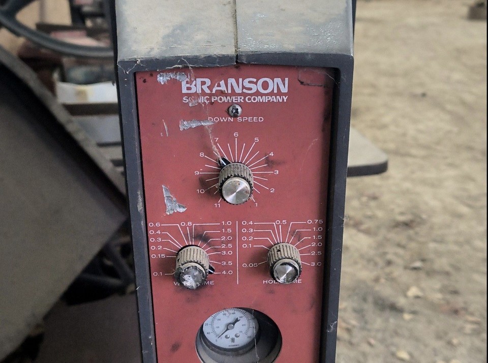 Branson 8400 Ultrasonic Welder 20 kHz w/ converter and Gold booster ...