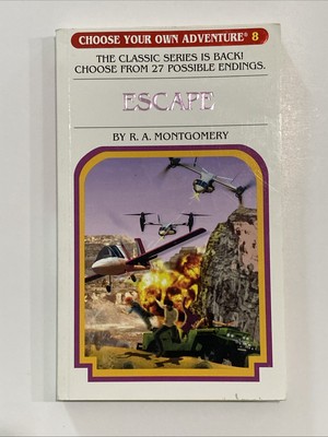 Escape (Choose Your Own Adventure #8) by R. A. Montgomery Chooseco 001 ...