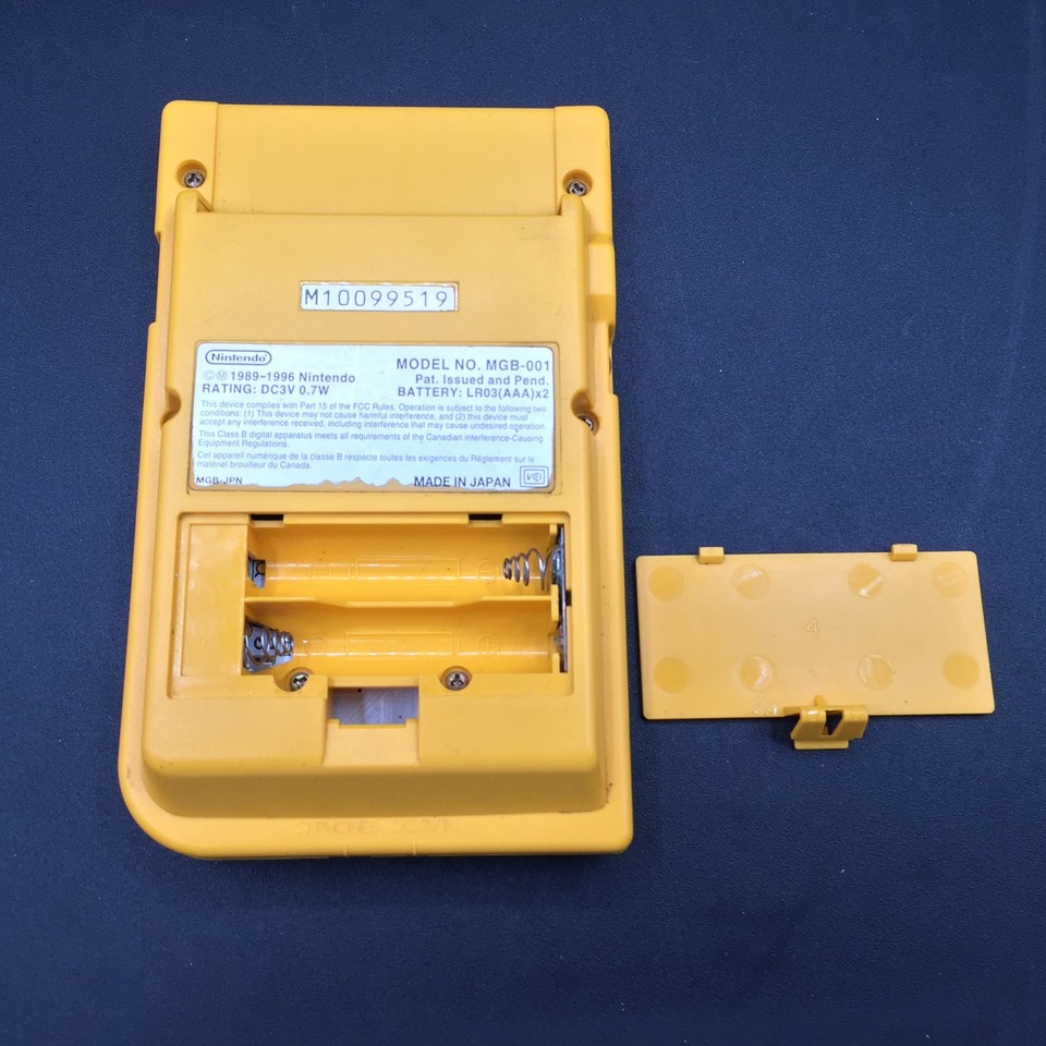 [ As Is ] Nintendo Game Boy Gameboy Pocket Yellow MGB-001 Console Japan ...