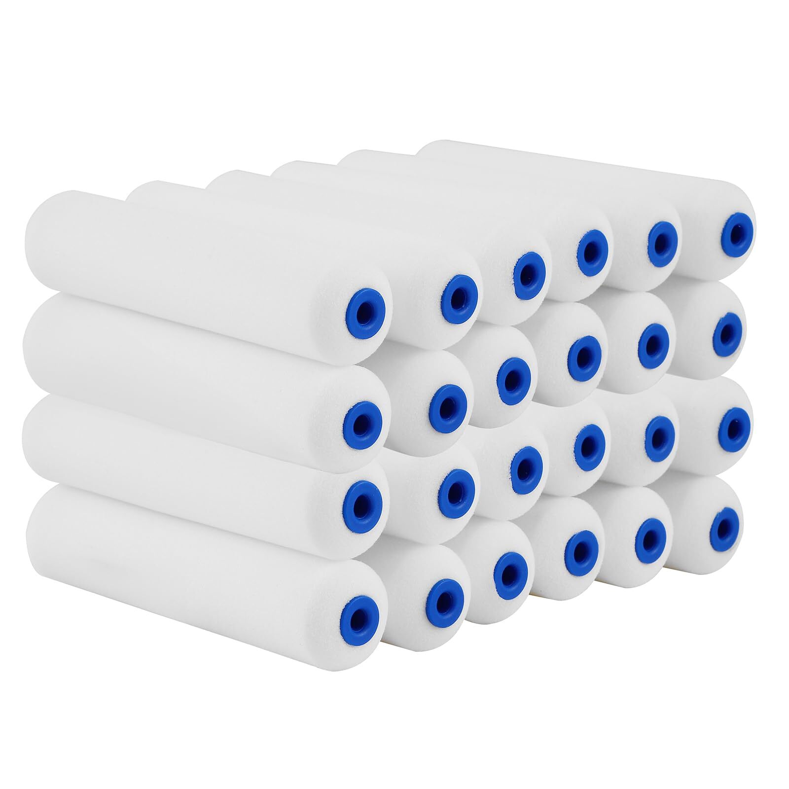 Foam Paint Roller, 6 Inch Paint Rollers, Pack of 24, High Density Foam ...