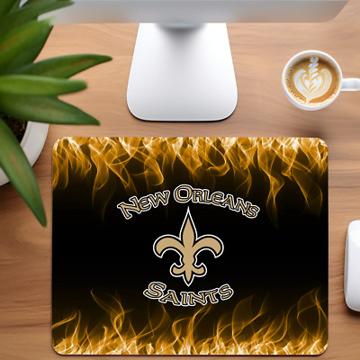 New Orleans Saints Custom Non-Slip Neoprene Mouse Pad Home Office | eBay