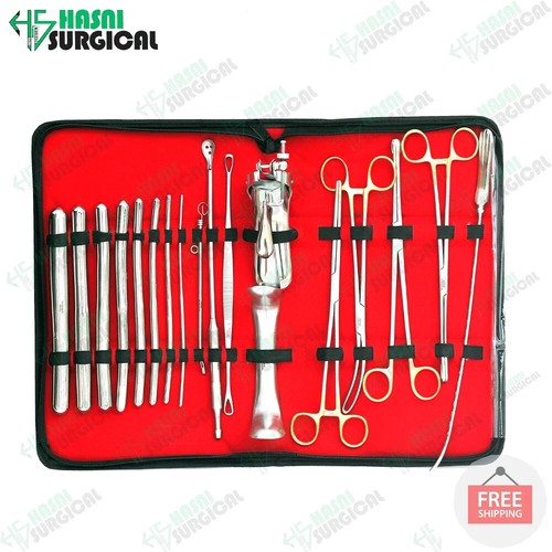Premium Gynaecology Dilation and Curettage (D&C) Kit Surgical ...
