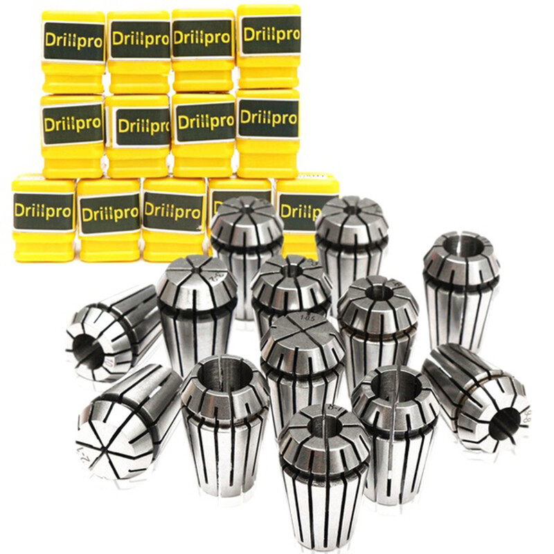 1X(13pcs 1-13mm ER20 Spring Collet Set CNC Workholding Engraving ...