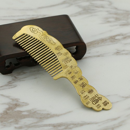Solid Brass Peacock comb Figurine Small Statue Home Ornament Figurines ...