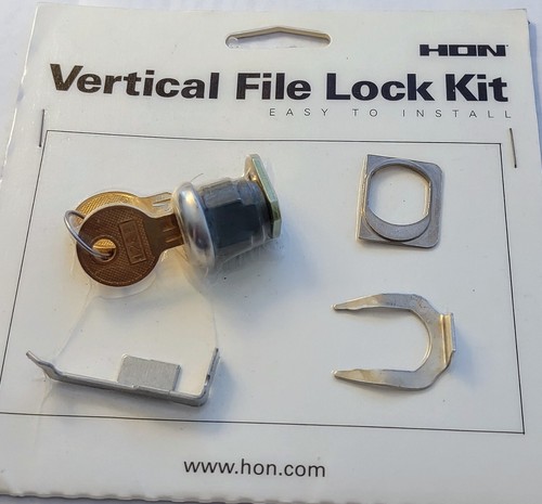 HON F24 Vertical File Lock Kit - Stainless Steel | eBay