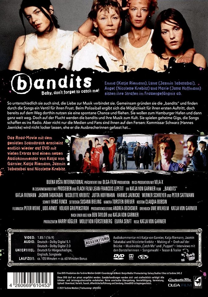 Bandits (DVD) Katja Riemann Jasmin Tabatabai Nicolette Krebitz Jutta ...