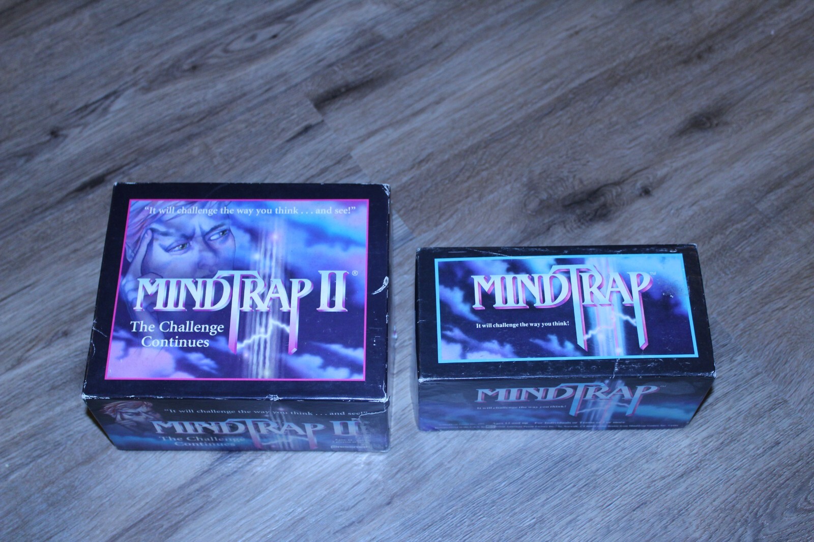 1991 Mind Trap 1 And 1997 Mind Trap 2 Murder Mystery Brain Teaser ...
