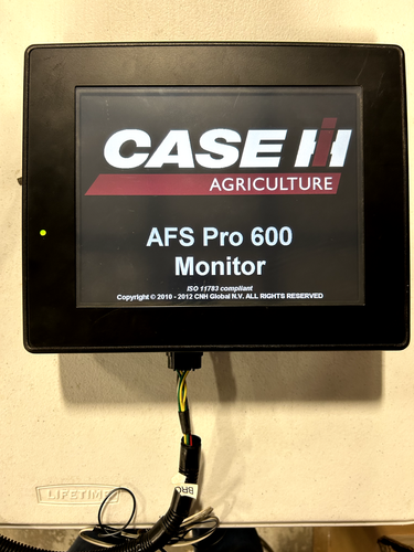 CASE IH AFS Pro 600 PN 84126831 SN 81384-0123 | eBay
