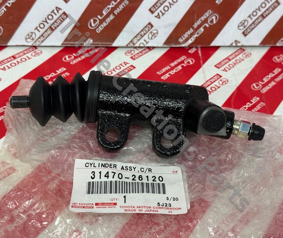 Toyota Genuine 31470-26120 Cylinder Assy Clutch Release OEM 3147026120 ...