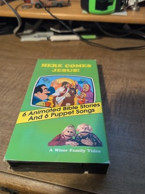 Here Comes Jesus!6 Animated Bible Stories & 6 Puppet Songs(VHS 1987 ...