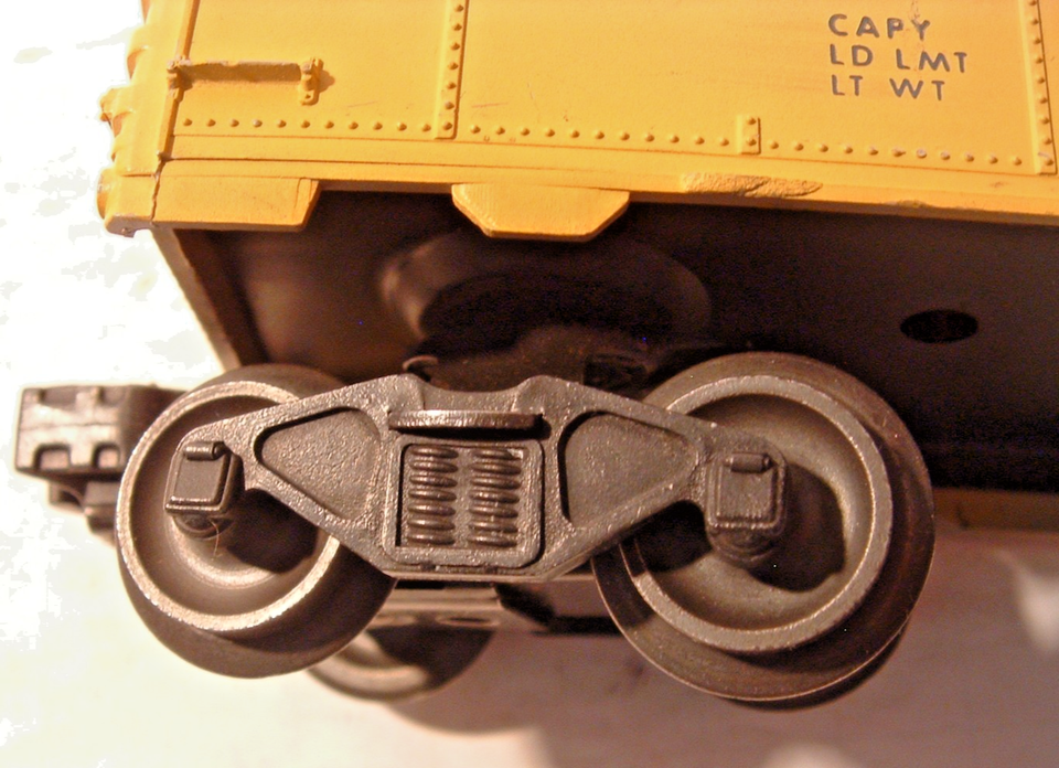 RARE LIONEL POSTWAR #6464-500 TIMKEN BOXCAR TYPE 2 - PAINTED -W /RBOX ...