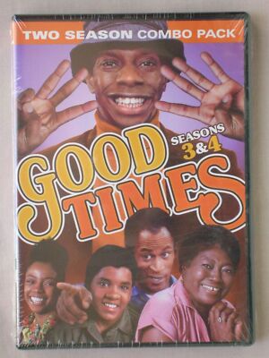 GOOD TIMES SEASONS 3 & 4 Jimmy Walker John Amos Esther Rolle DVD NEW ...