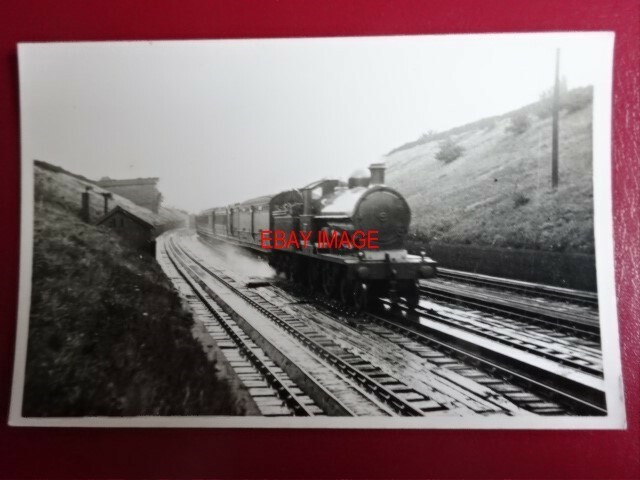 PHOTO LMS 4-4-0 LOCO NO 665 MERSEY LMS NO 5256 AT BUSHEY TROUGHS 1910 ...