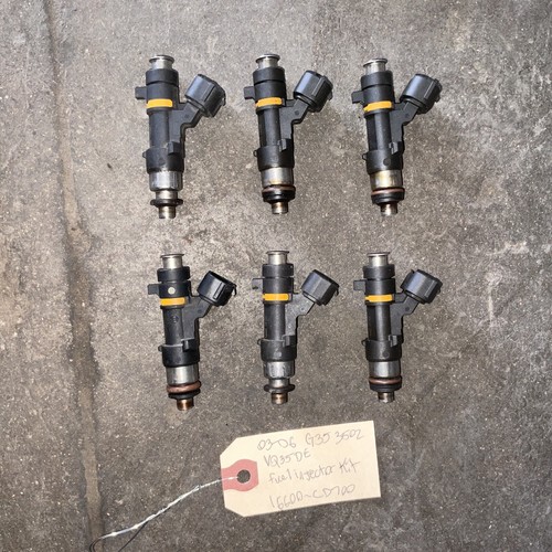 03-06 Nissan 350Z Infiniti G35 VQ35DE Fuel Injector Kit 16600-CD700 | eBay