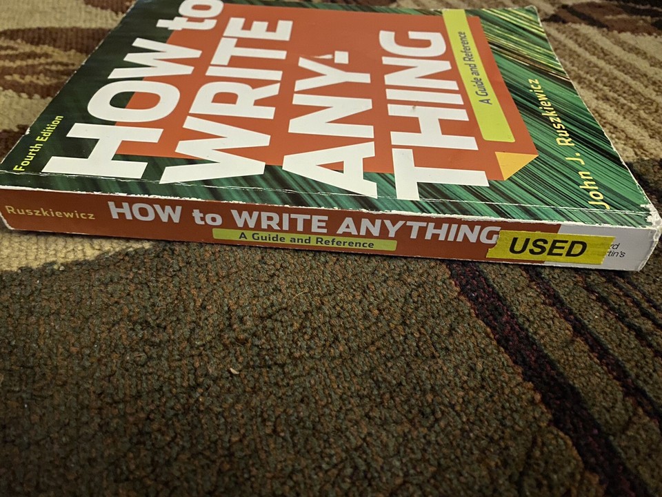 How To Write Anything Fourth Edition | eBay