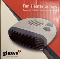 Gleave Flat Fan Heater 2000W 2 Heat Free | Offer of the day