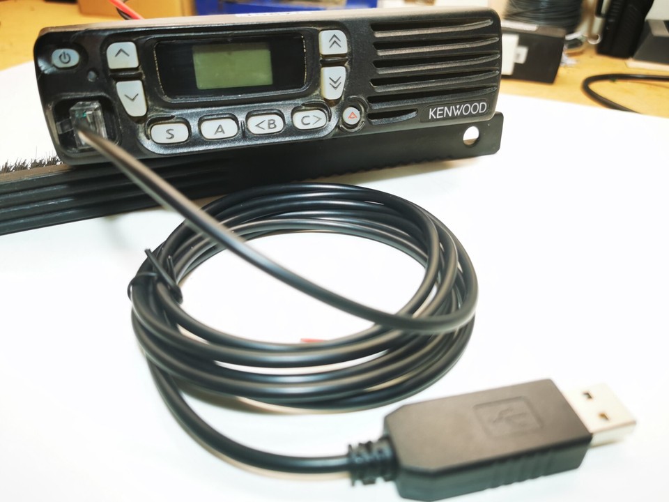 KPG-46U USB Programming Cable Kenwood TK7162E TK8160 TKD840 TK8360 NX ...