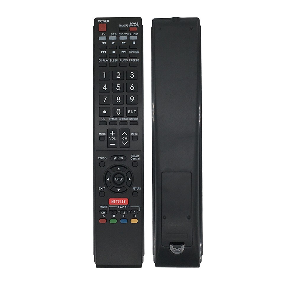 Remote Control For Sharp Aquos TV LC-60LE450 LC-60LE450U LC-70LE657U LC ...