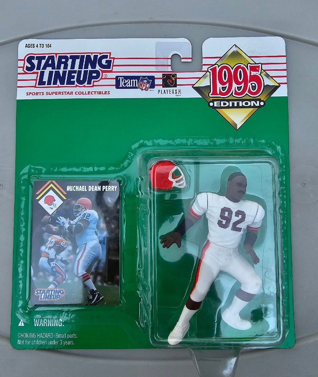 Kenner Starting Lineup 1995 Football Michael Dean Perry Browns 5 ...