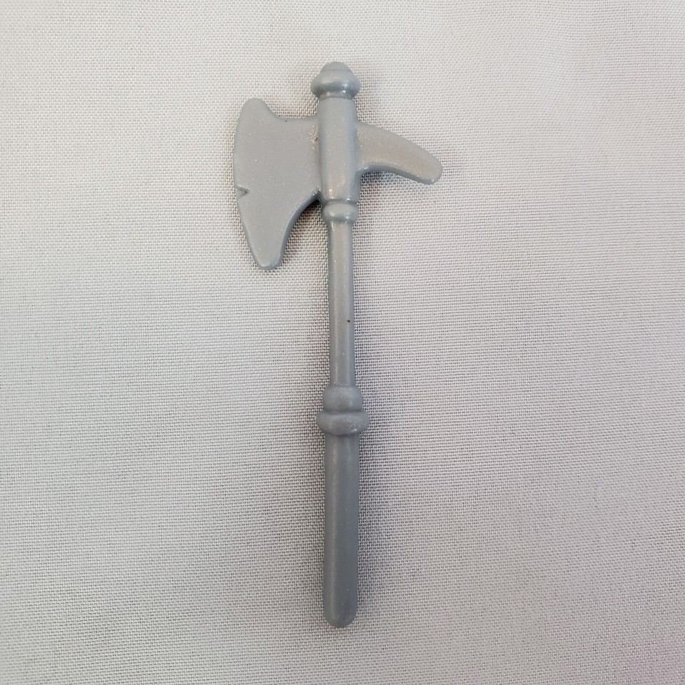 Grey Battle Axe Action Figure Accessory Only Castle Grayskull He-Man ...