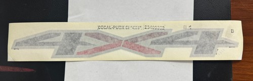 2019-2024 Chevrolet Silverado 1500 2500 4x4 Bed Decal Sticker OEM NEW ...