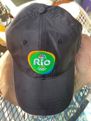 2016 Olympics Hat Strapback Baseball Cap Rio Lightweight NBC Running ...