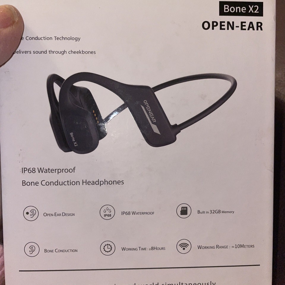 New Open Ear Bone Conduction Waterproof headphones | eBay
