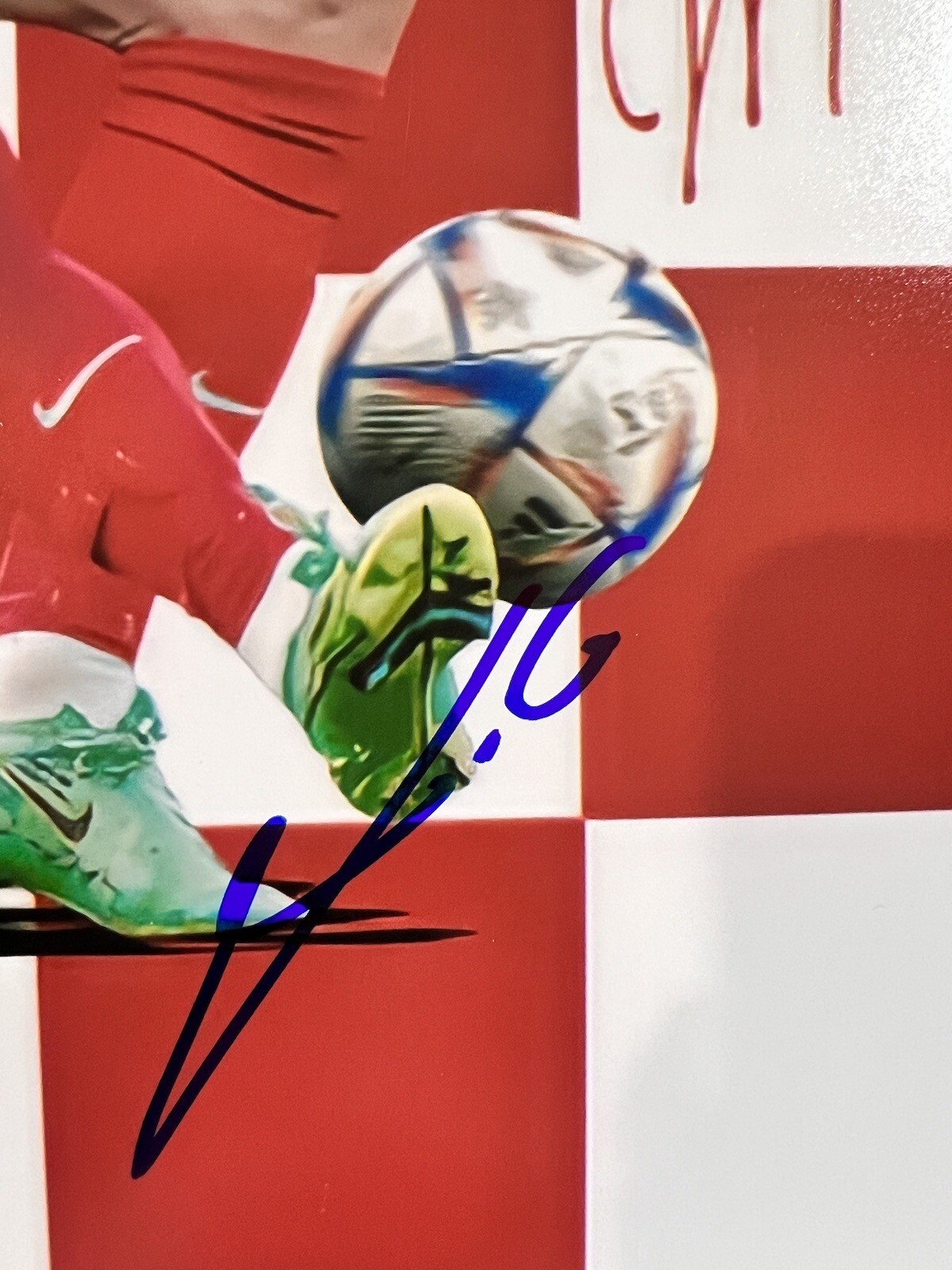 LUKA MODRIC SIGNED CROATIA PHOTO AUTOGRAPH 12x18 BECKETT BK48677 | eBay