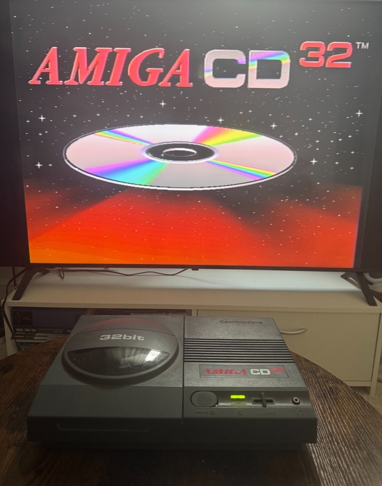 Vintage and Rare Comodore Amiga 32bit cd console great condition | eBay UK